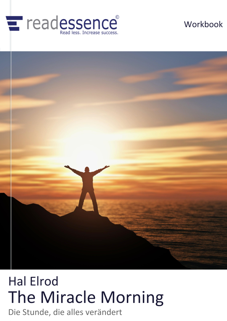 Hal Elrod - The Miracle Morning - Readessence Workbook